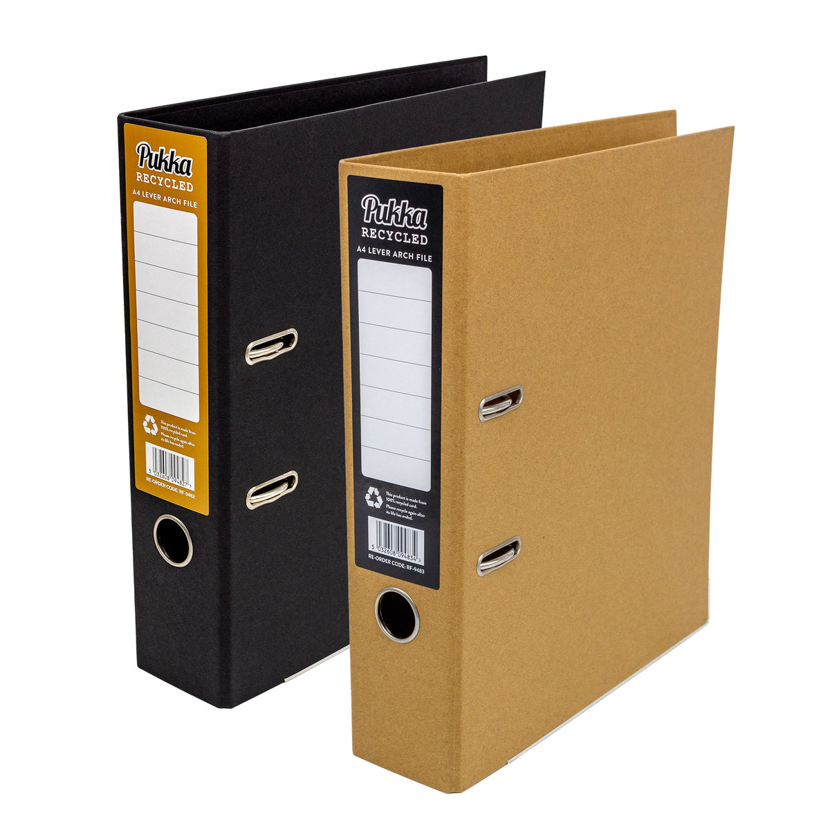 PUKKA KRAFT A4 LEVER ARCH (RF-9483) – Reach Stationery