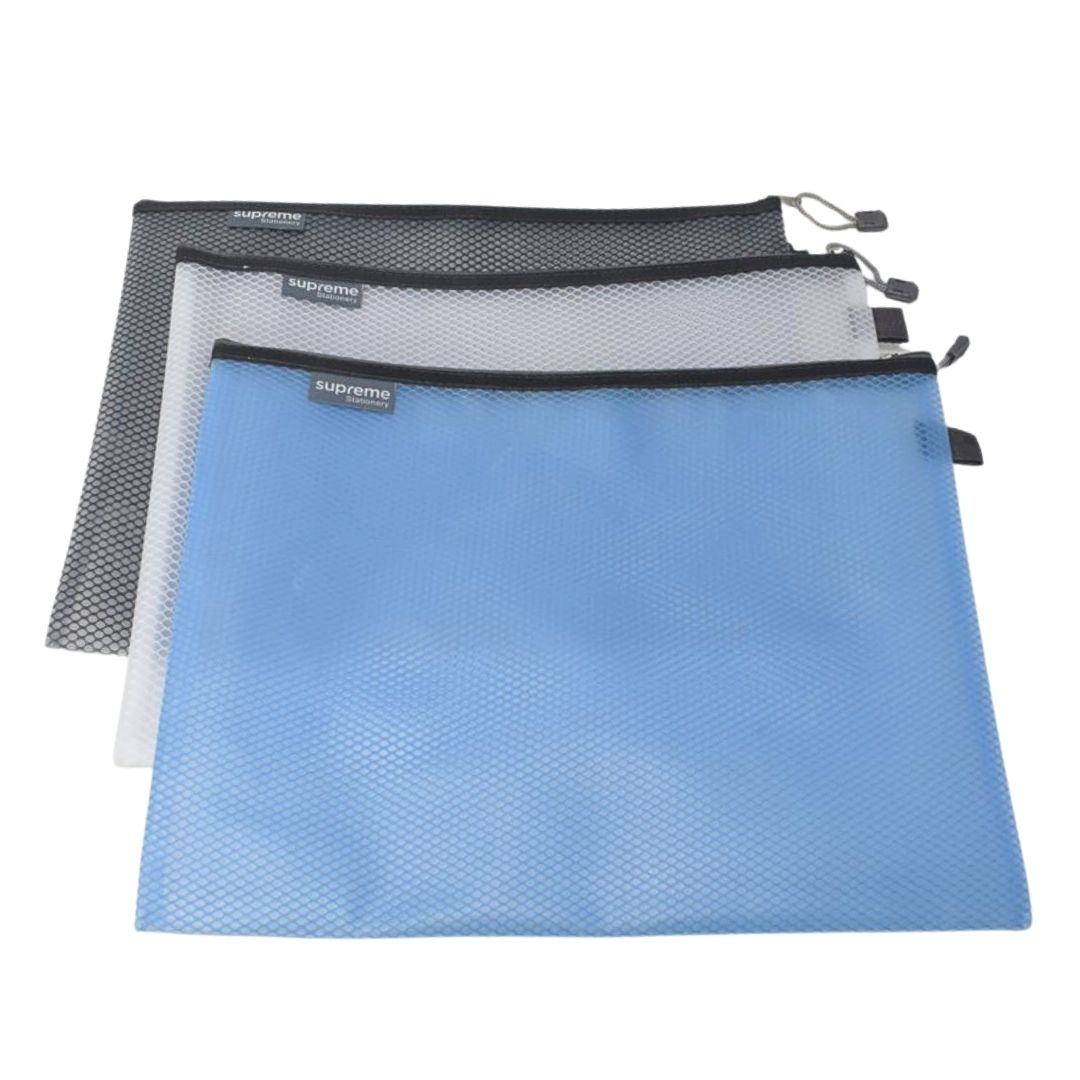 SUPREME EVA MESH BAG B A4 3PK (MB-5839) – Reach Stationery