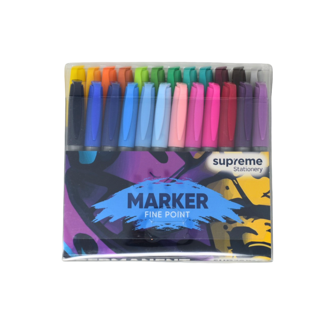 PERMANEMENT ART MARKERS 24PC (PM-8380) – Reach Stationery